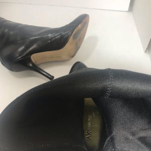 Anne Klein | Shoes | Leather Tall Boots | Poshmark